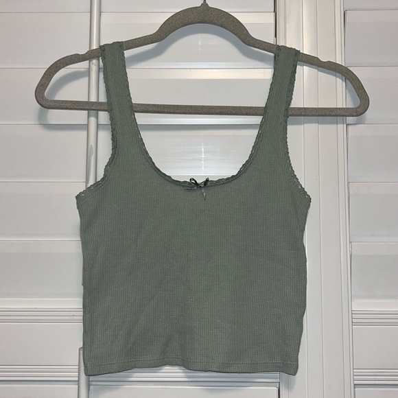 PacSun | Tops | Pacsun Basics Lace Trim Tank Top | Poshmark